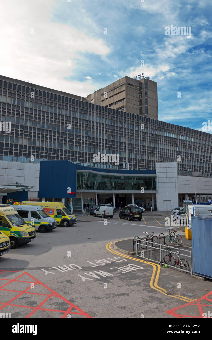Front view of the old Royal Liverpool University Hospital which will be ...
