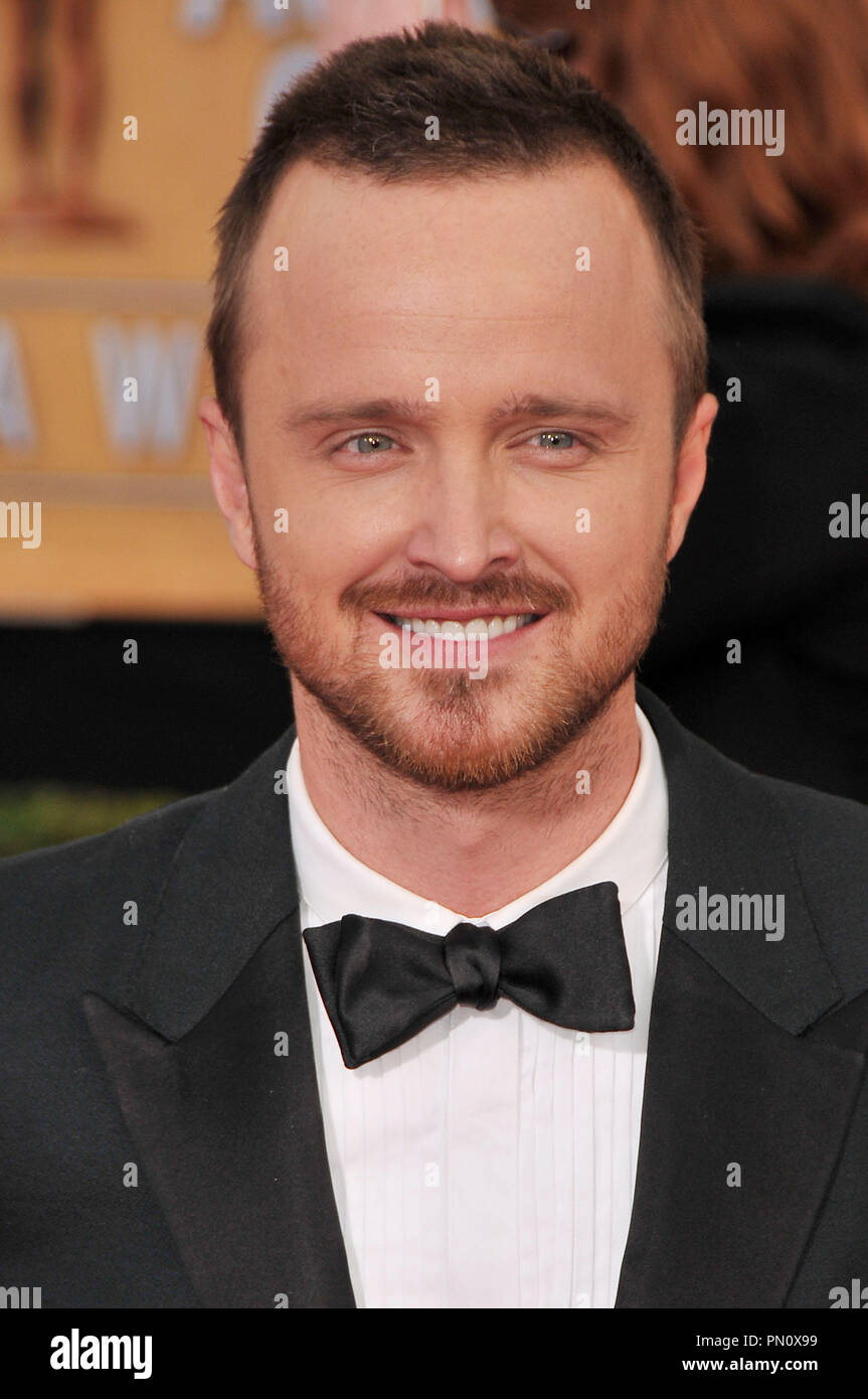 Aaron Paul at the 20th Annual Screen Actors Guild Awards held at the ...