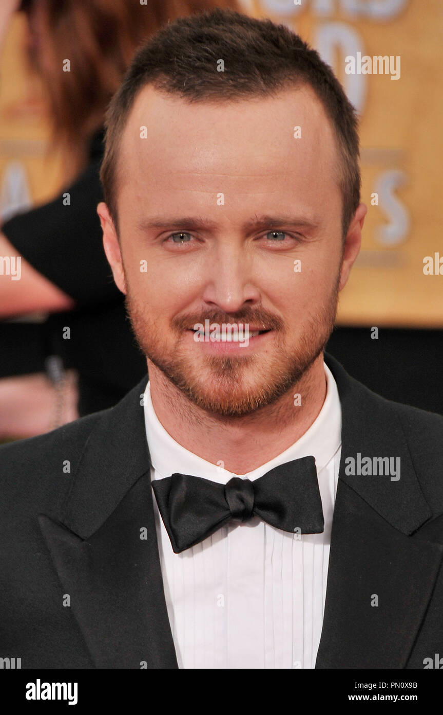 Aaron Paul at the 20th Annual Screen Actors Guild Awards held at the ...