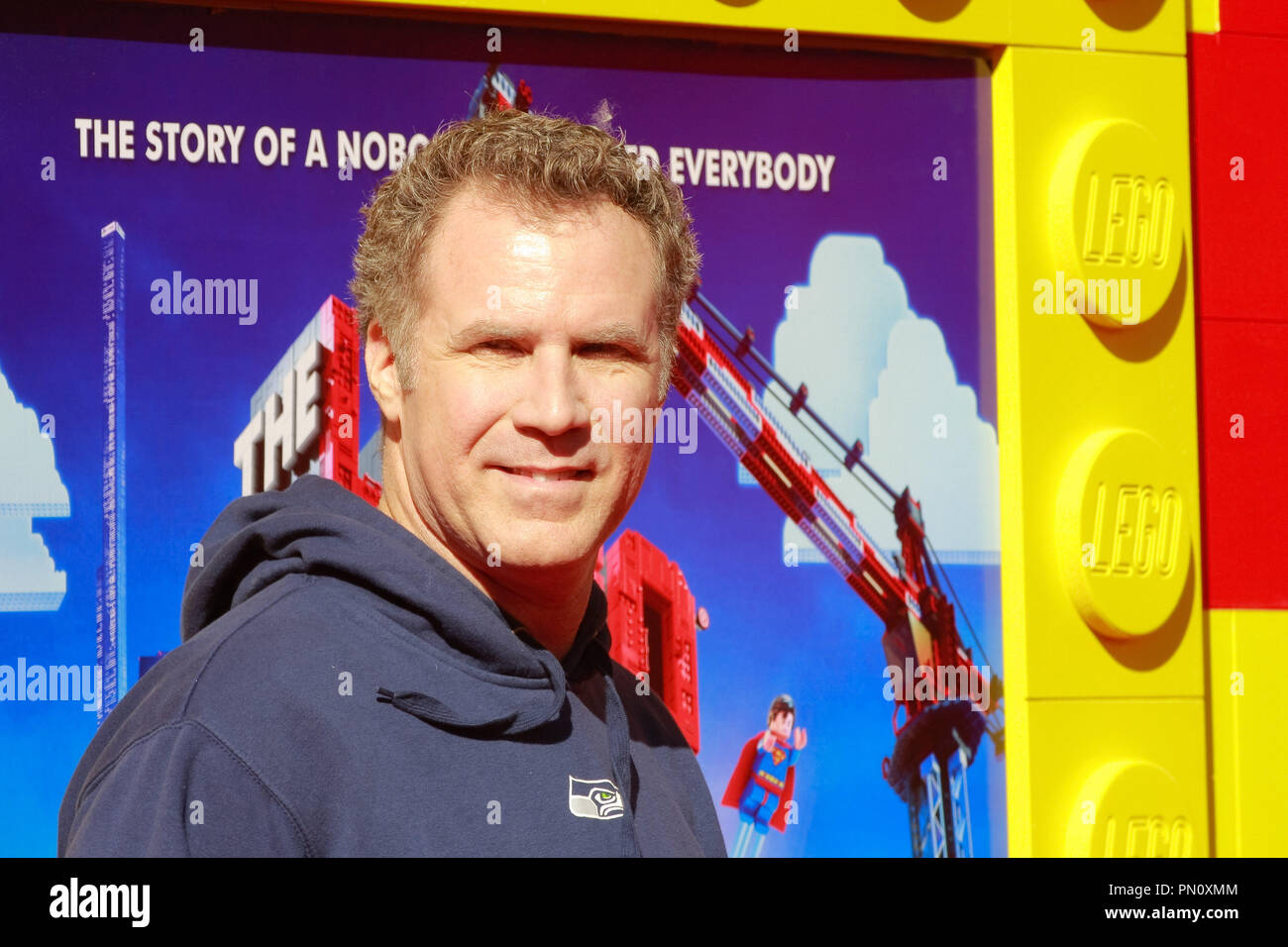 Will Ferrell at the Warner Bros. Pictures premiere of "The Lego Movie ...