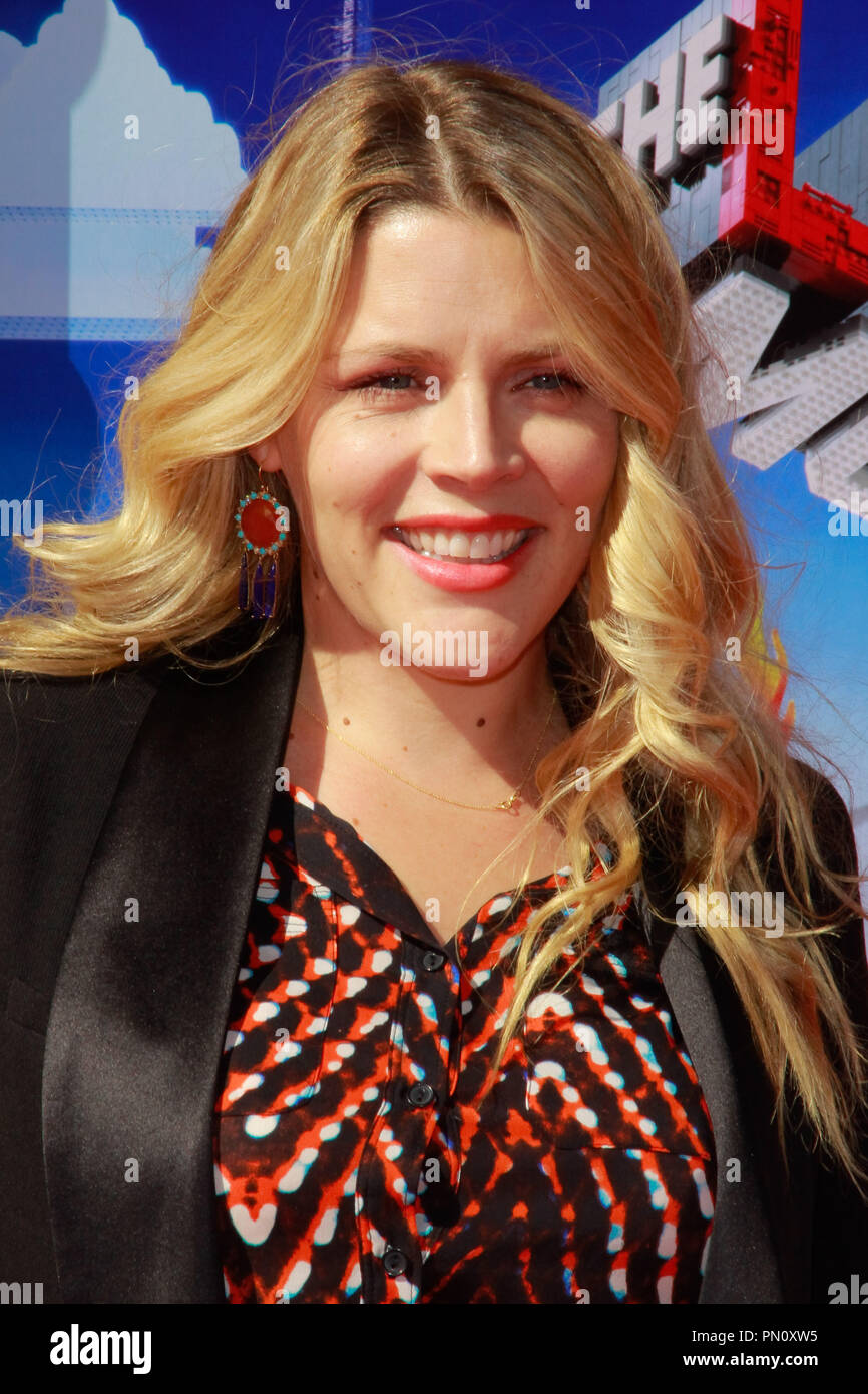 Busy Phillips at the Warner Bros. Pictures premiere of "The Lego Movie ...