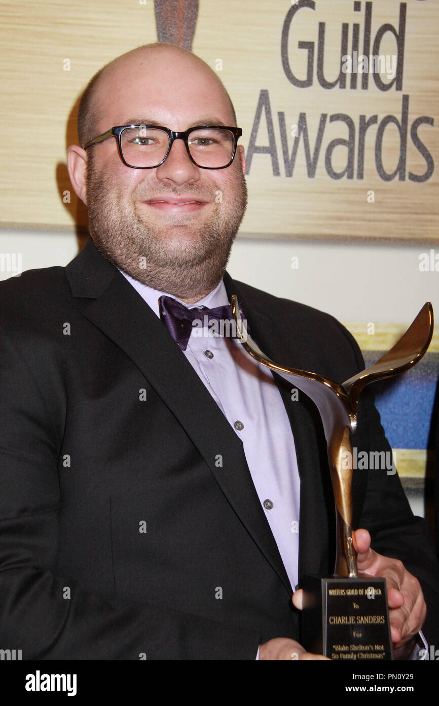 Charlie Sanders 02/01/2014 2014 Writers Guild Awards held at JW ...