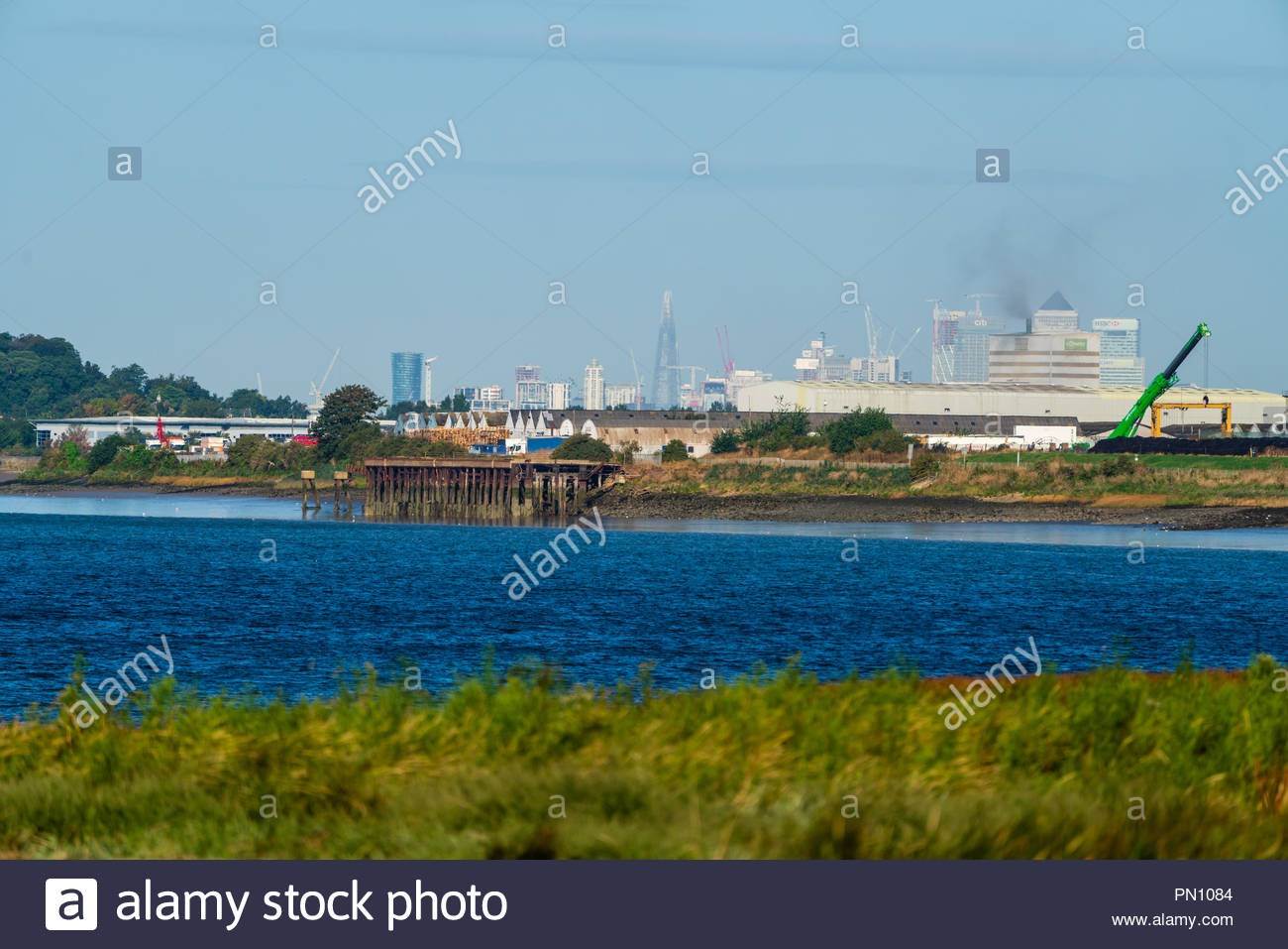 River Thames Estuary View Stock Photos & River Thames Estuary View ...