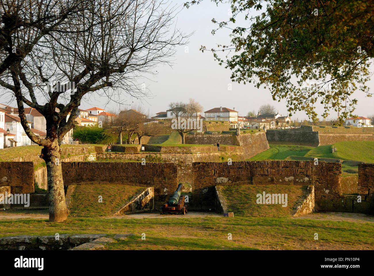 Fortifications of Valença do Minho. Portugal Stock Photo - Alamy