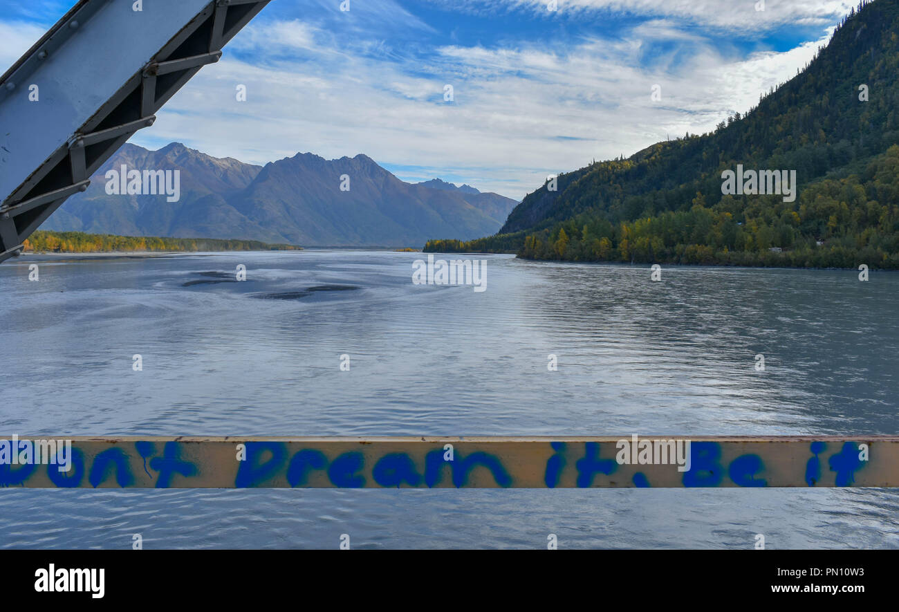 Old knik bridge hi-res stock photography and images - Alamy