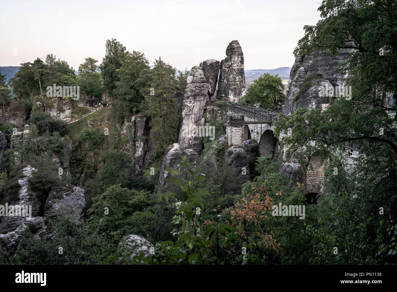 Landscapes of Saxon Switzerland - is the German part of Elbe Sandstone ...