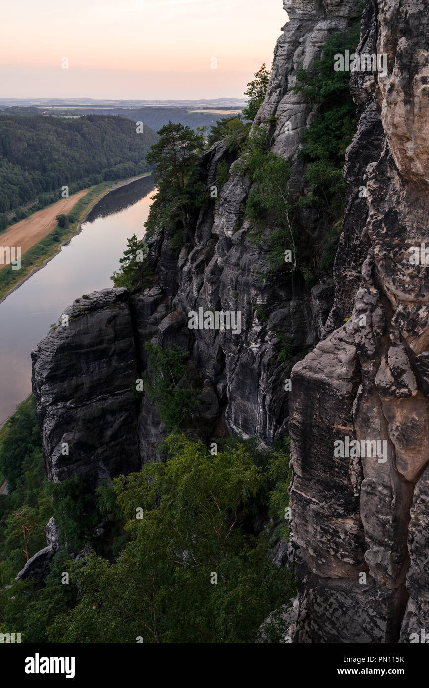 Landscapes of Saxon Switzerland - is the German part of Elbe Sandstone ...