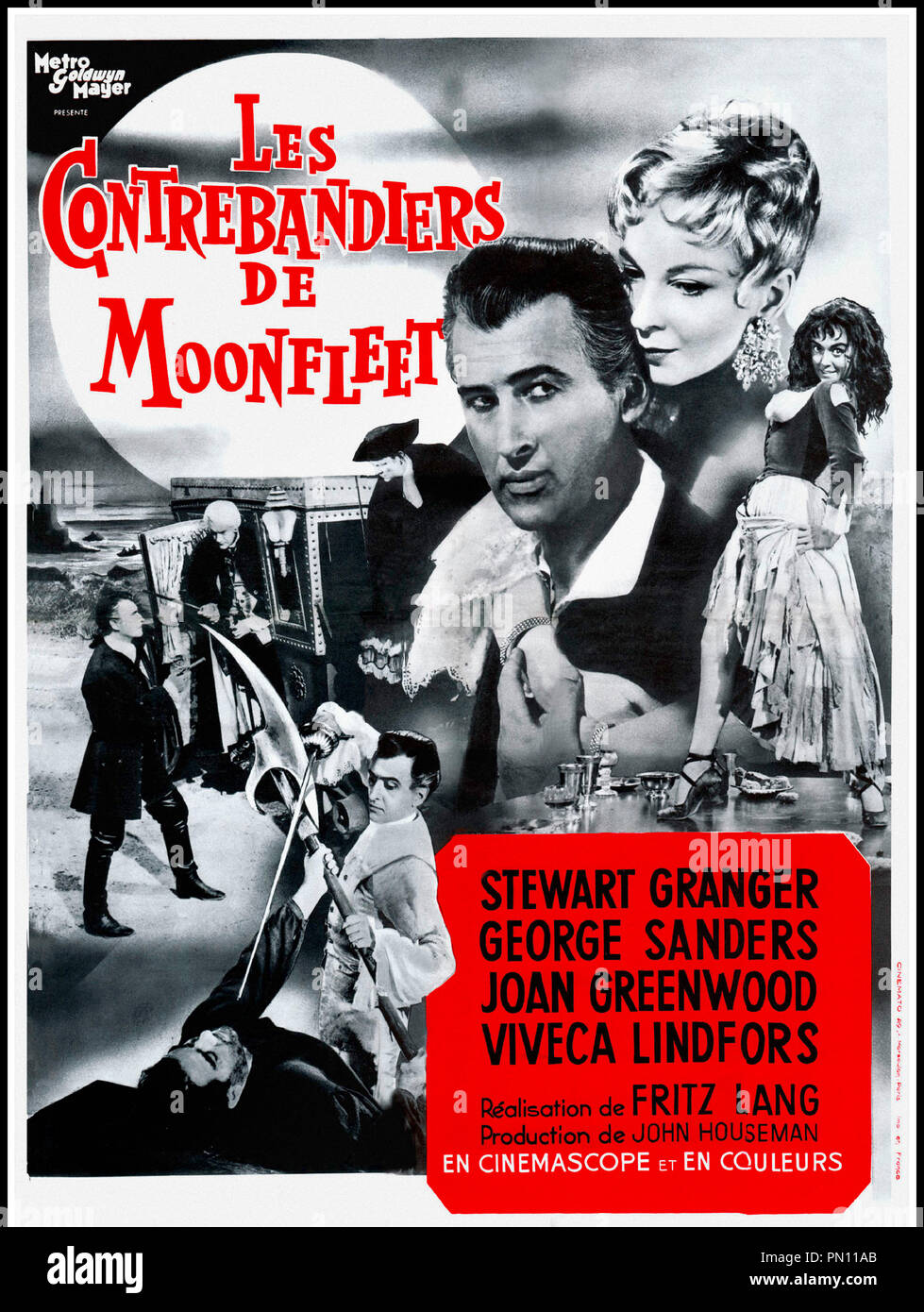 Moonfleet 1955 Stewart Granger Stock Photos & Moonfleet 1955 Stewart ...