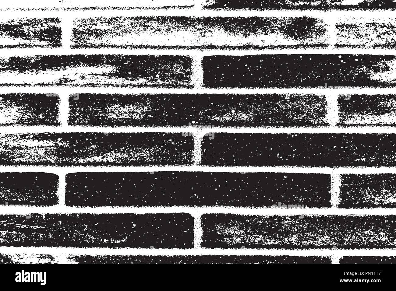 Brickwall Overlay Texture Stock Vector Image & Art - Alamy