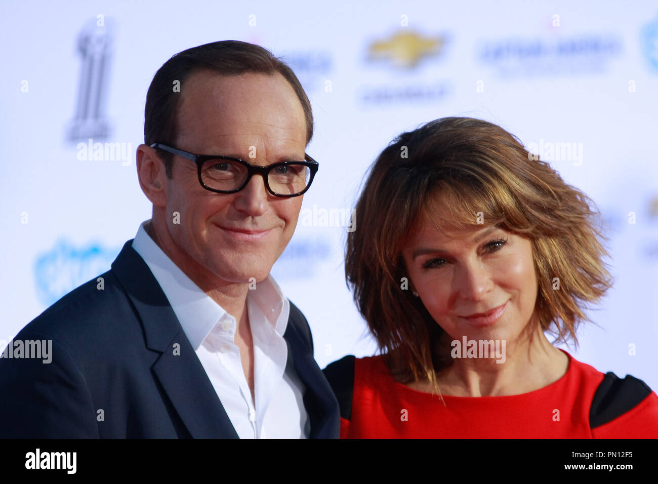 Clark gregg jennifer grey captain america hi-res stock photography and ...