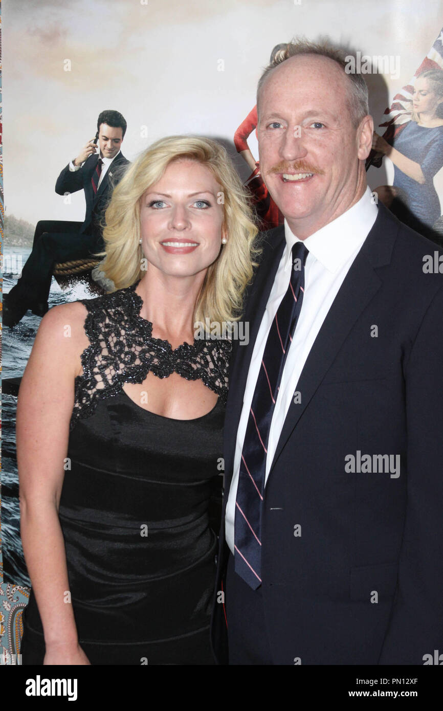 Matt Walsh and wife at the premiere for the 3rd Season of HBO's "VEEP ...
