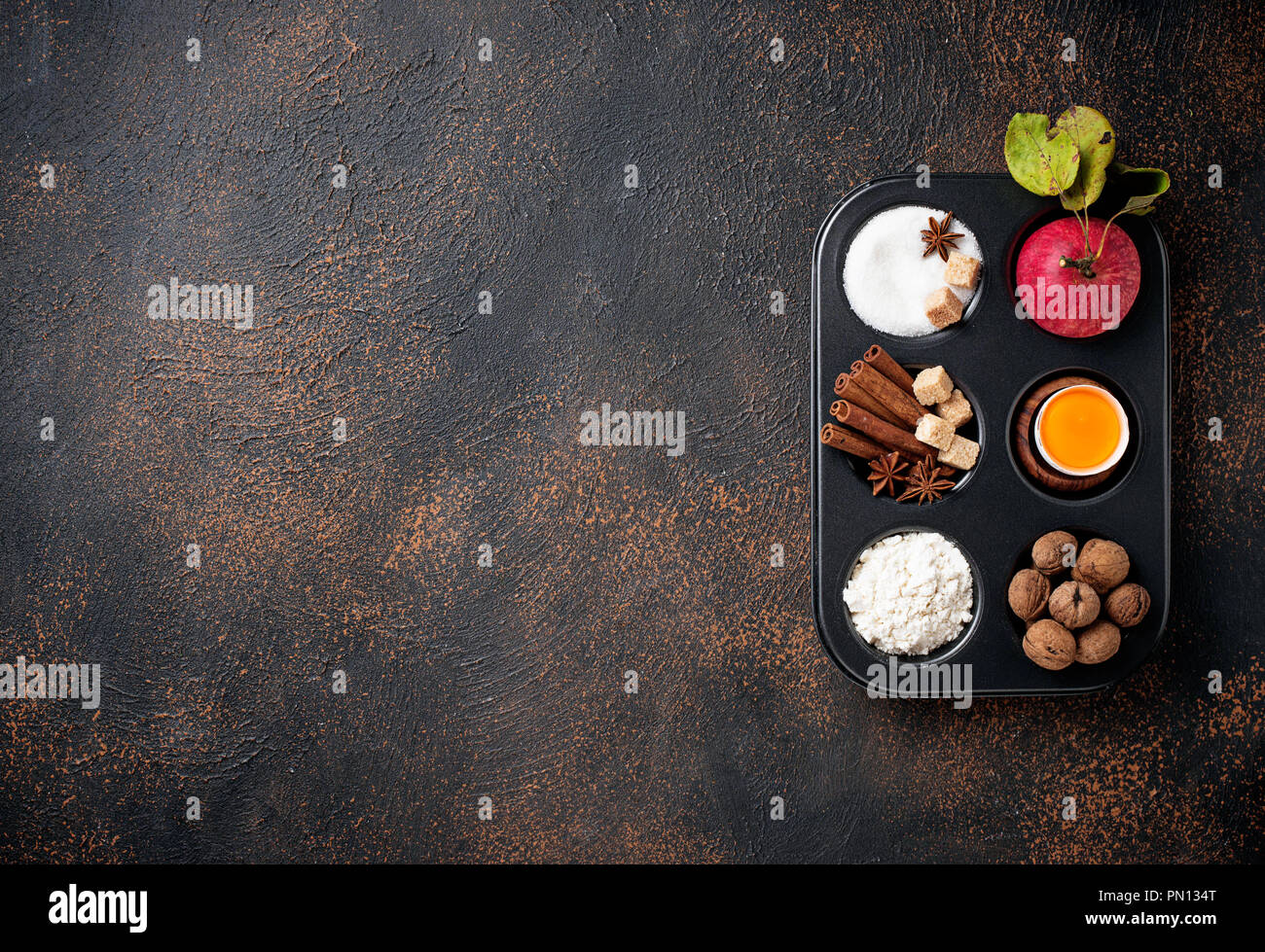 Ingredients cooking autumn baking hi-res stock photography and images ...