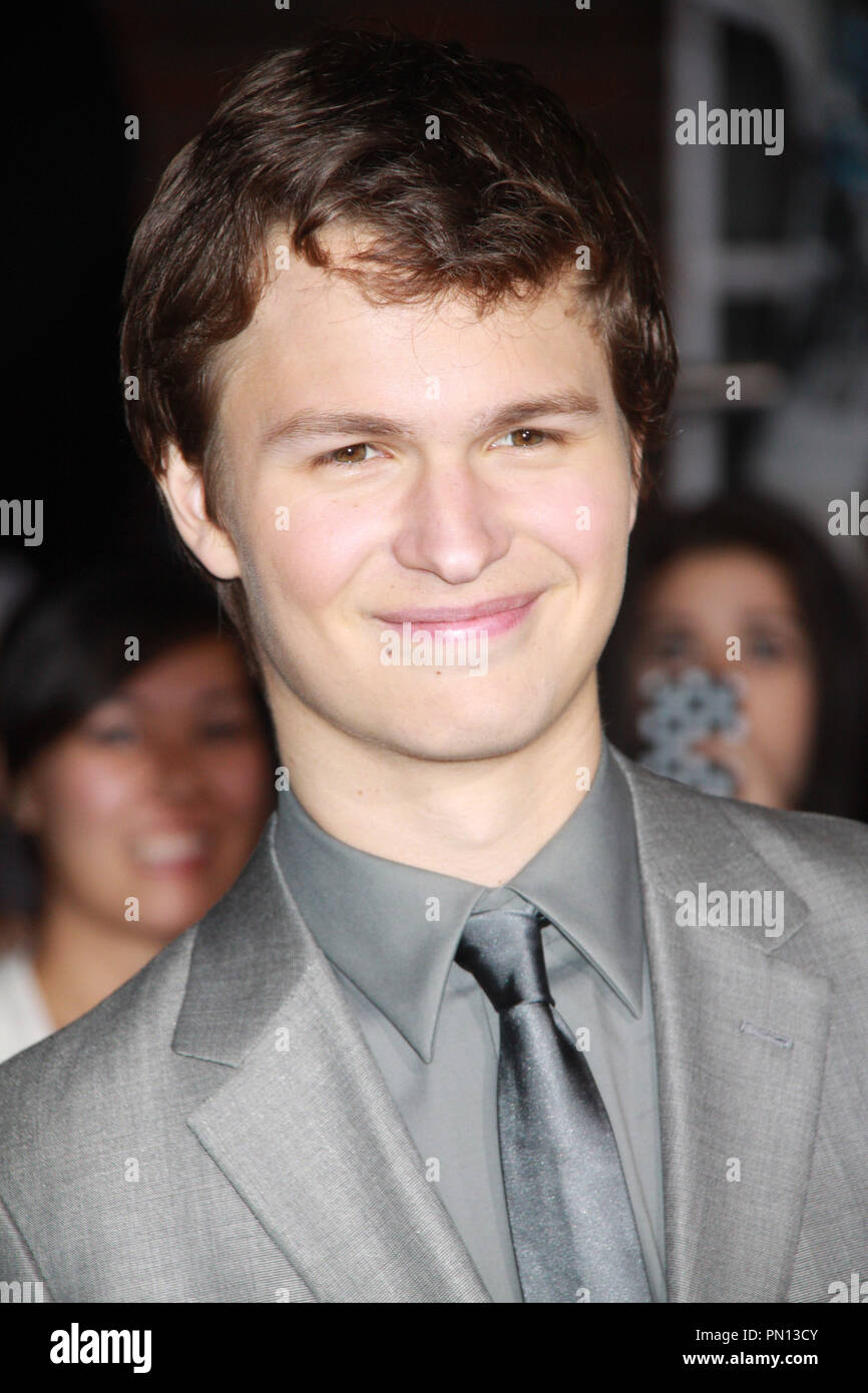 Ansel Elgort Tfios Premiere