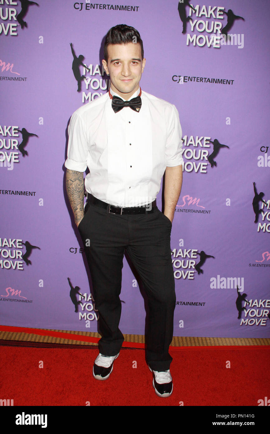 Mark Ballas 03/31/2014 "Make Your Move" Premiere held at Pacific's The ...