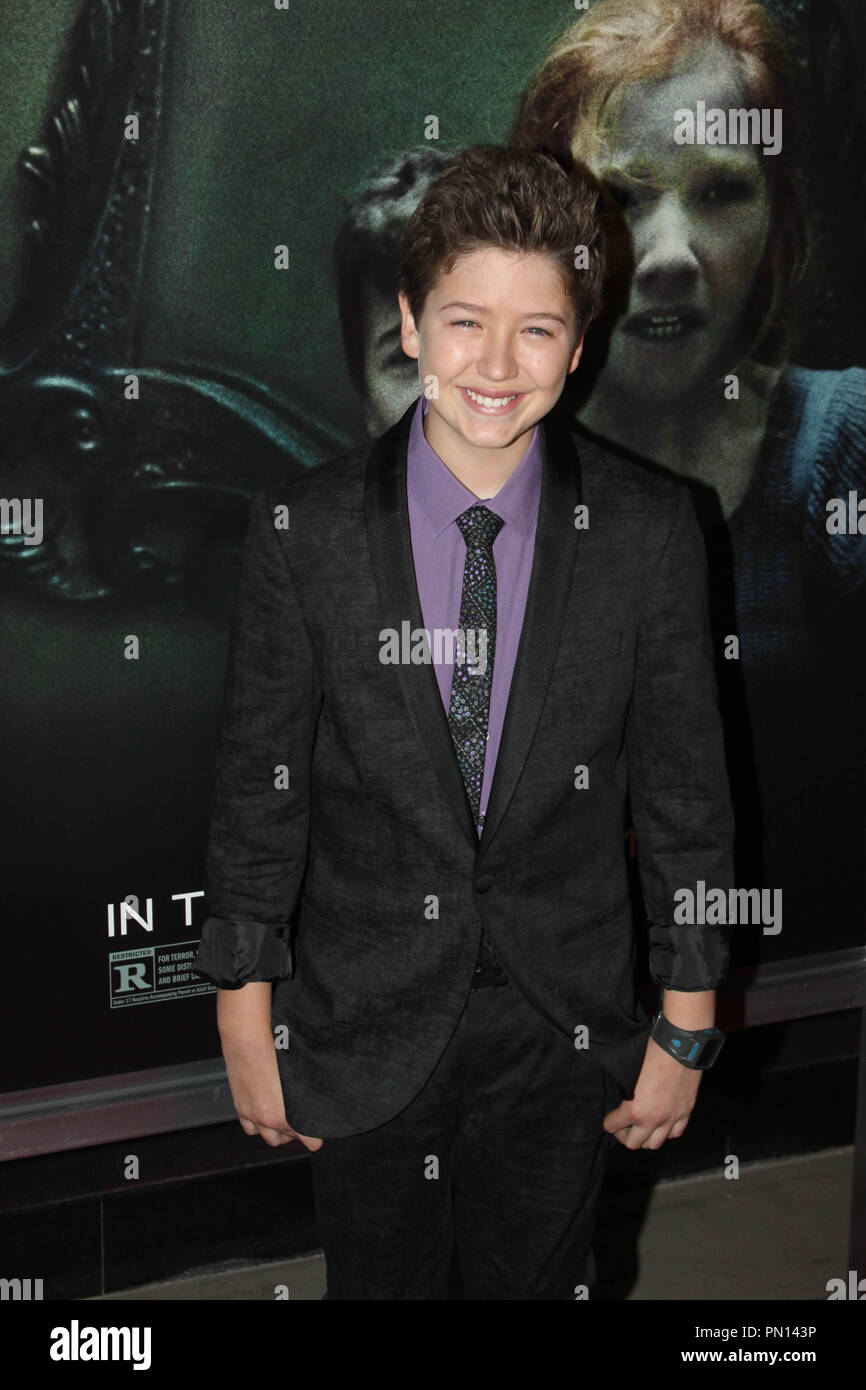 Garrett Ryan at the Screening of Relativity Media's "Oculus". Arrivals ...