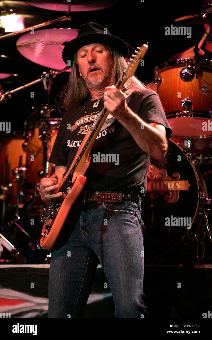 Pat Simmons with the Doobie Brothers performs in concert at the Mizner ...