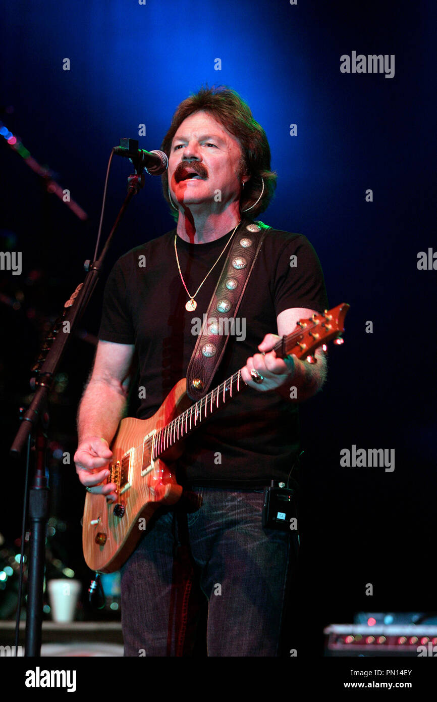 Tom Johnston with the Doobie Brothers performs in concert at the Mizner ...
