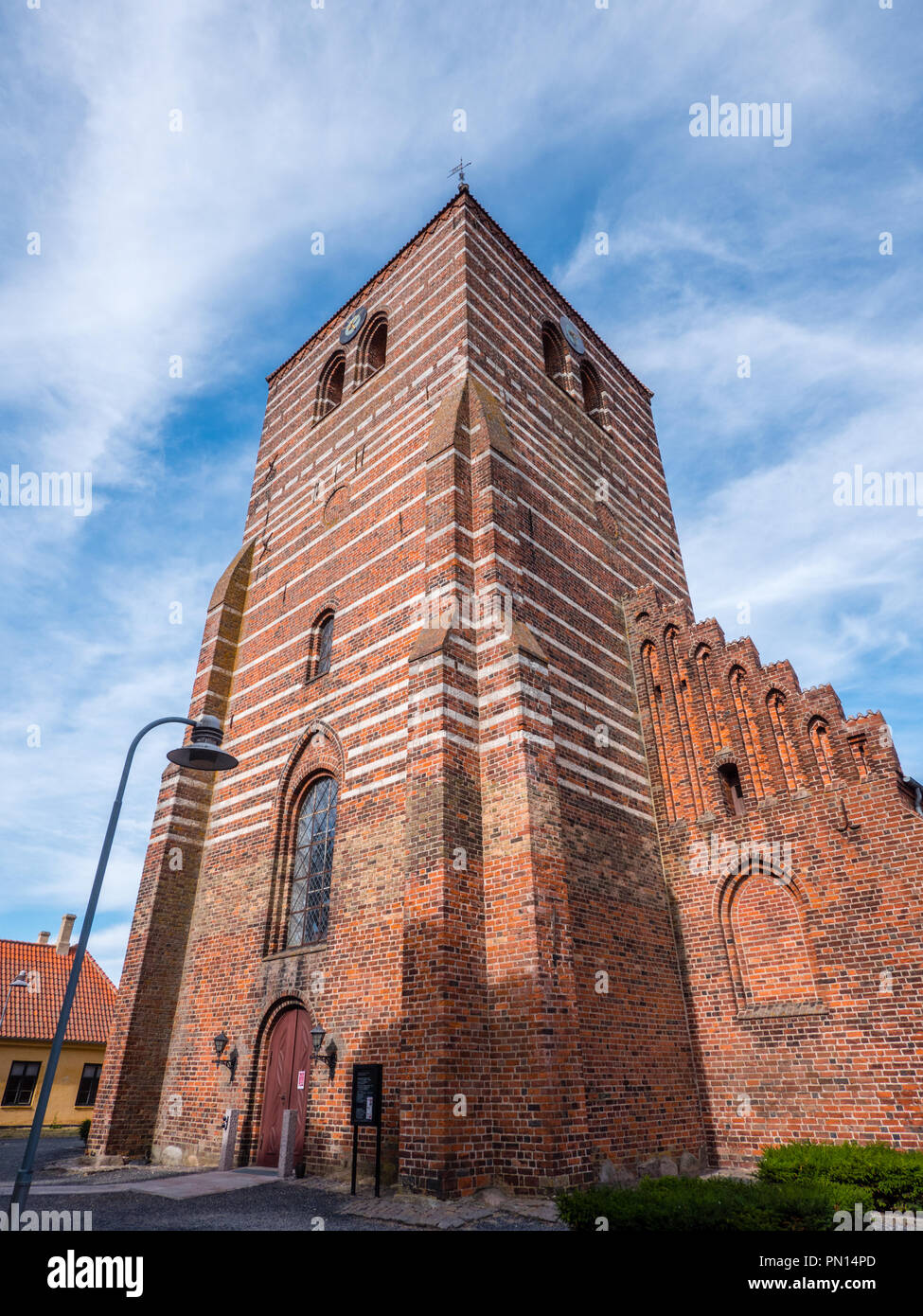 Stege Church, also Known as Sankt Hans Church, Stege Town, Island of ...
