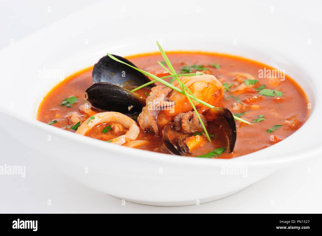 White soup dish hi-res stock photography and images - Alamy