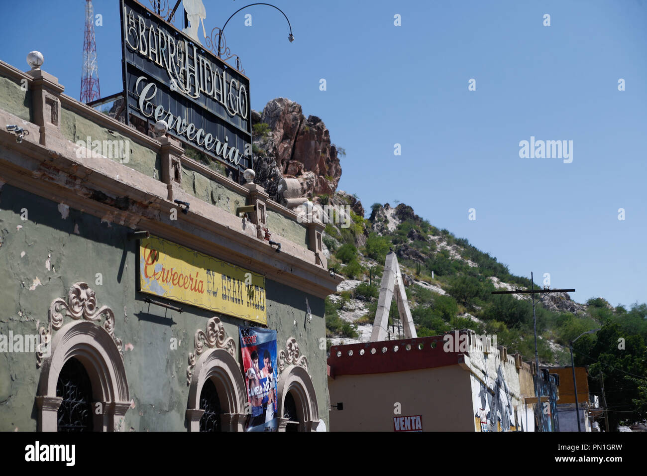 Barra Hidalgo brewery in the historic center of Hermosillo, Sonora ...