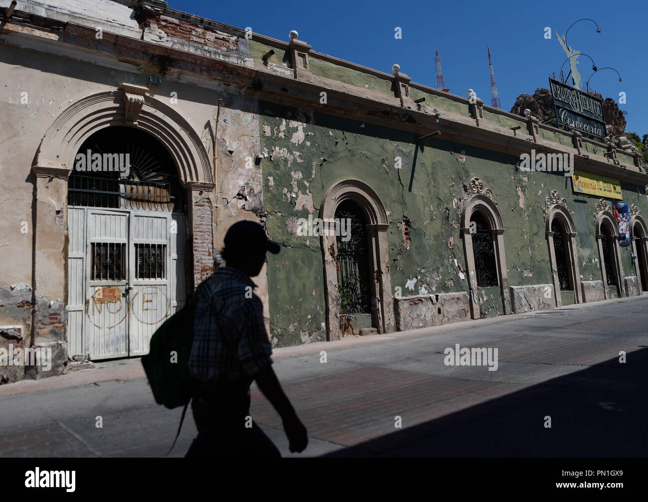 Barra Hidalgo brewery in the historic center of Hermosillo, Sonora ...
