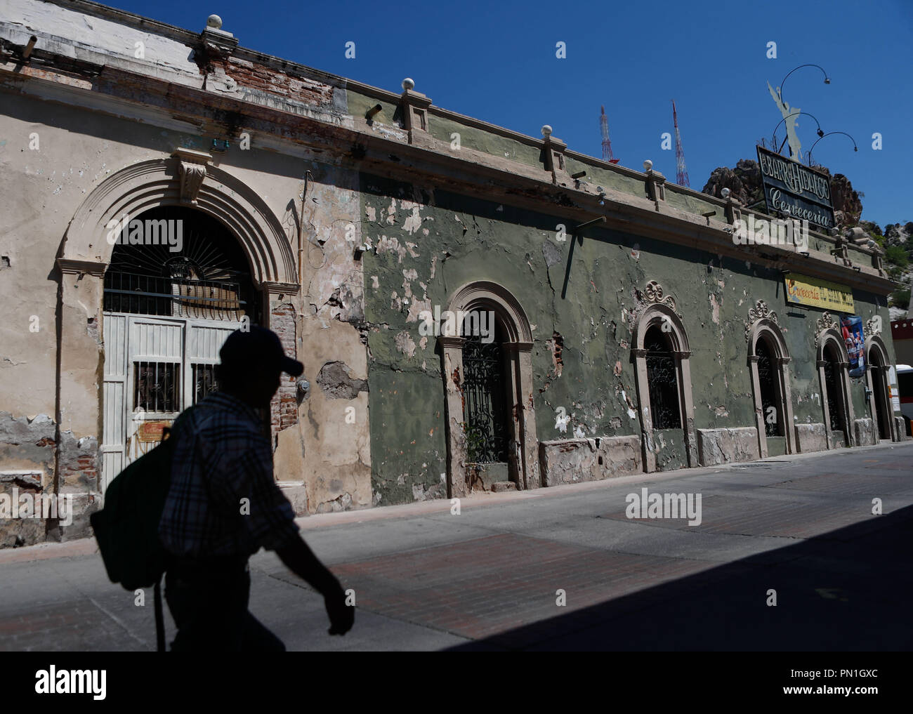 Barra Hidalgo brewery in the historic center of Hermosillo, Sonora ...
