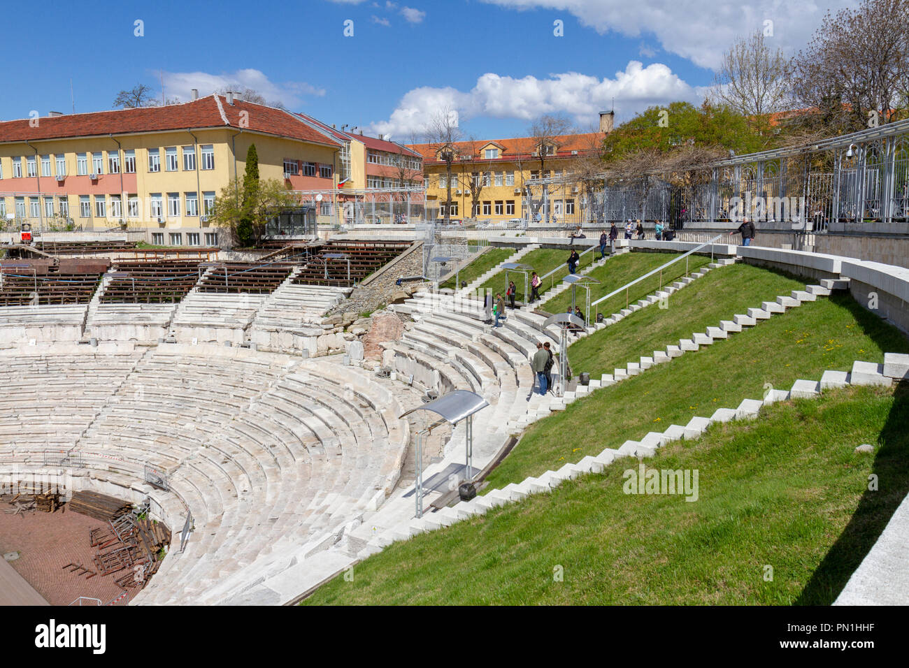 Plovdiv roman amphitheatre hi-res stock photography and images - Alamy