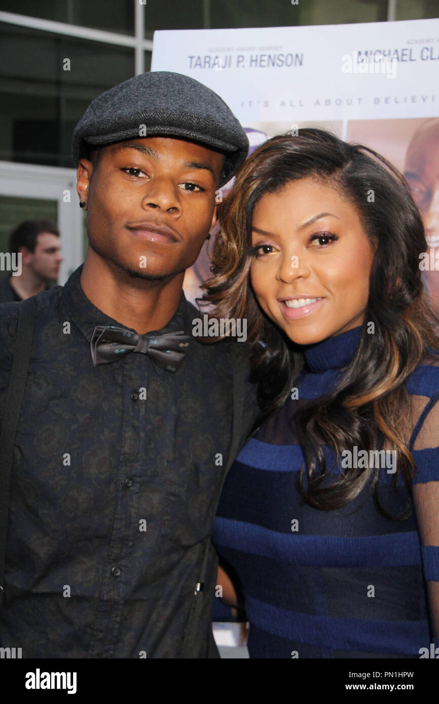 Marcel, Taraji P. Henson 04/23/2014 VIP Screening "From The Rough" held ...
