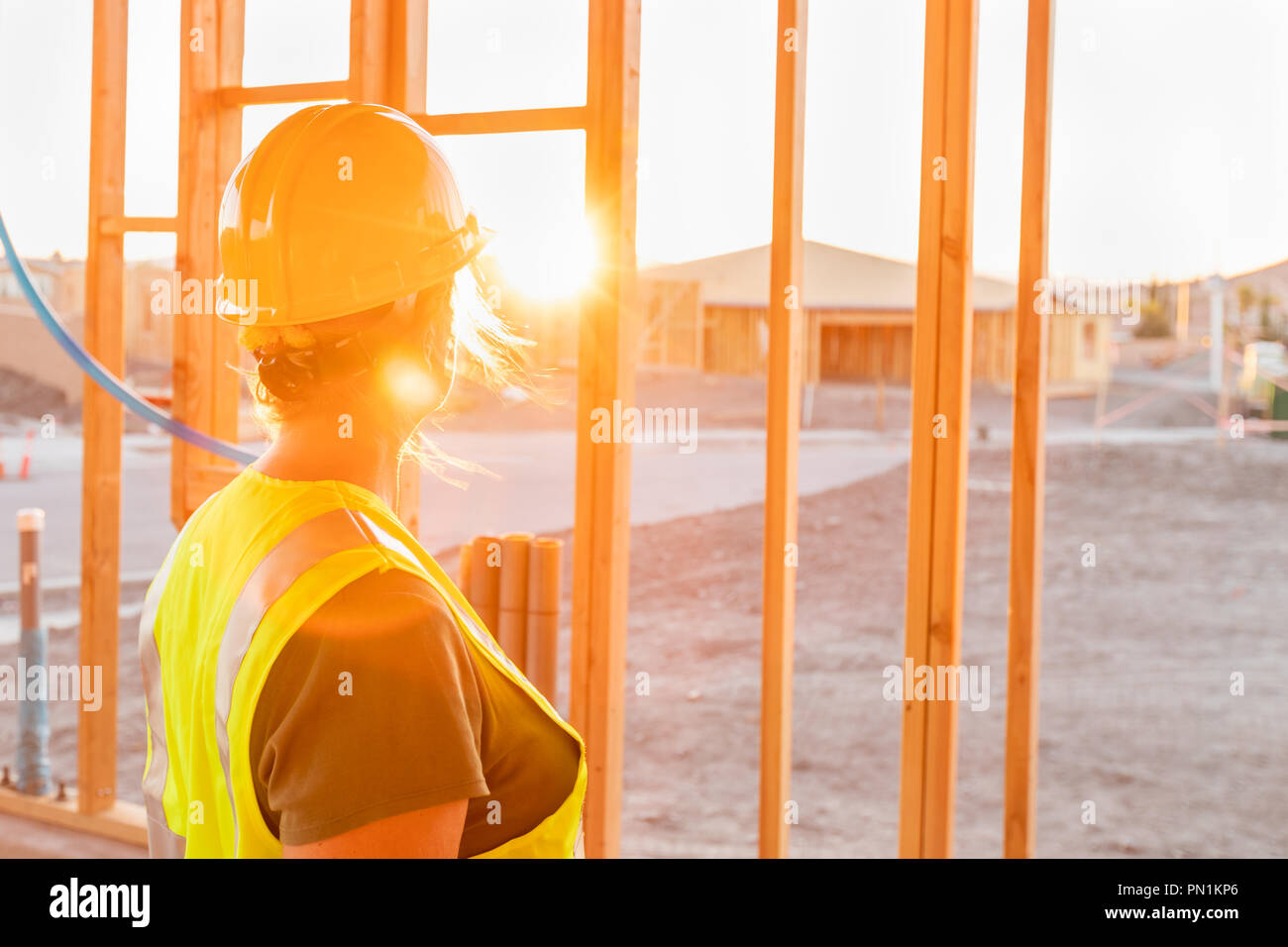 New home framing hi-res stock photography and images - Alamy