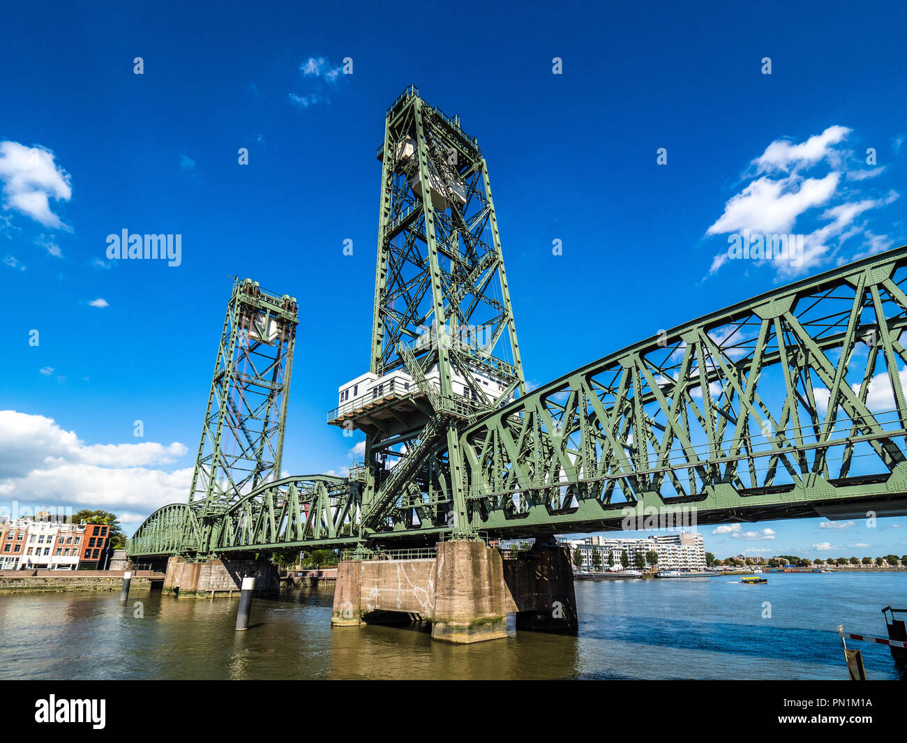 Railway lift bridge rotterdam hi-res stock photography and images - Alamy