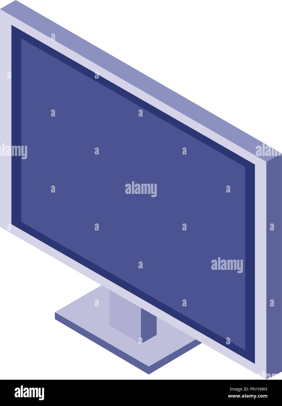 Computer screen isometric symbol Stock Vector Image & Art - Alamy