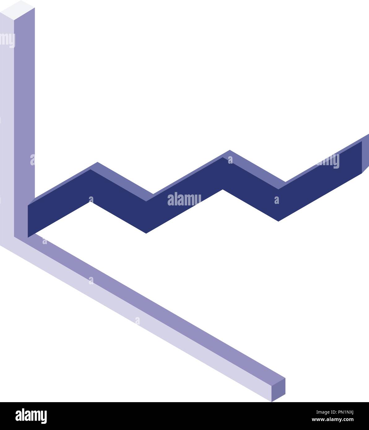 Statistics growing isometric Stock Vector Image & Art - Alamy