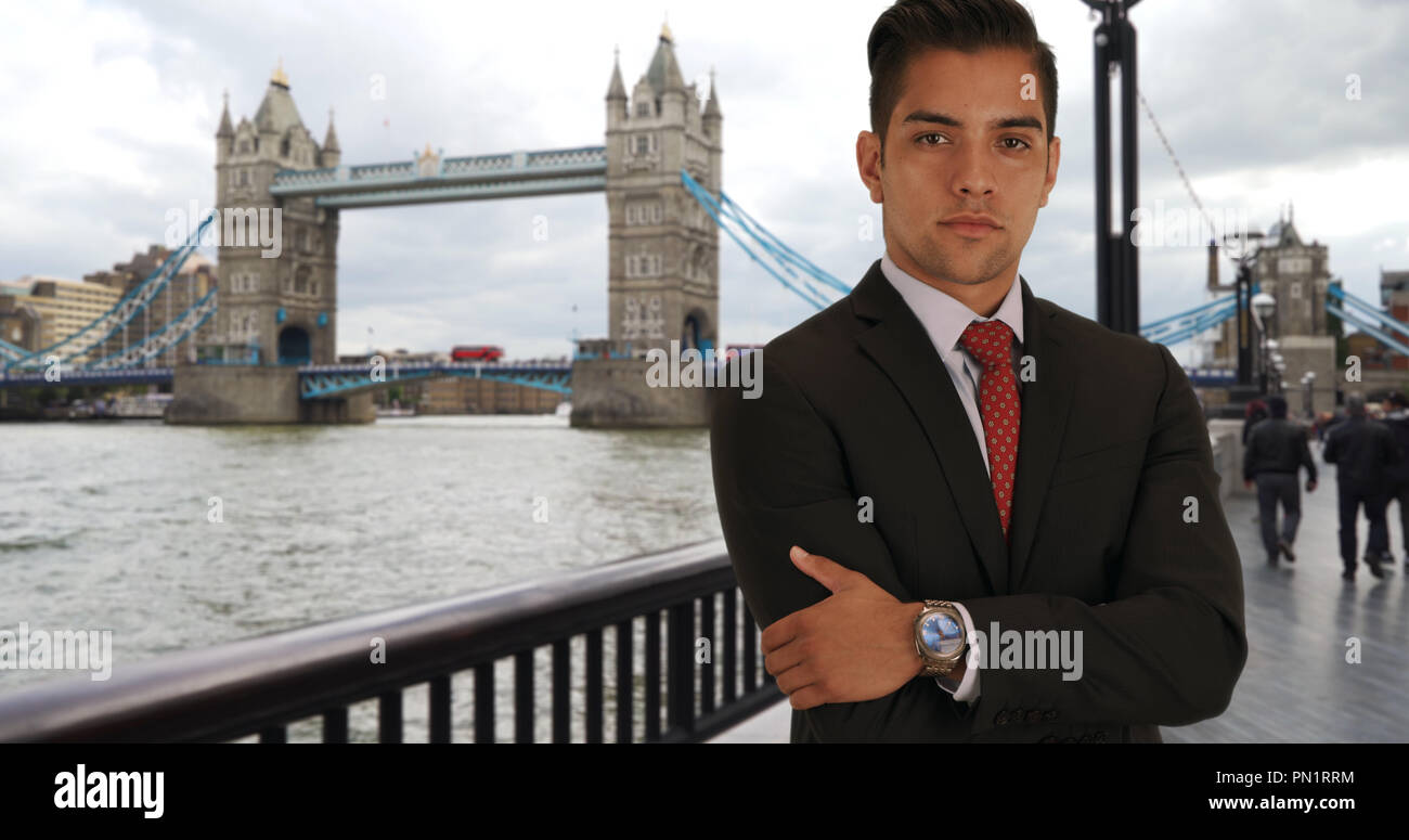 Businessman happy looking london england hi-res stock photography and ...