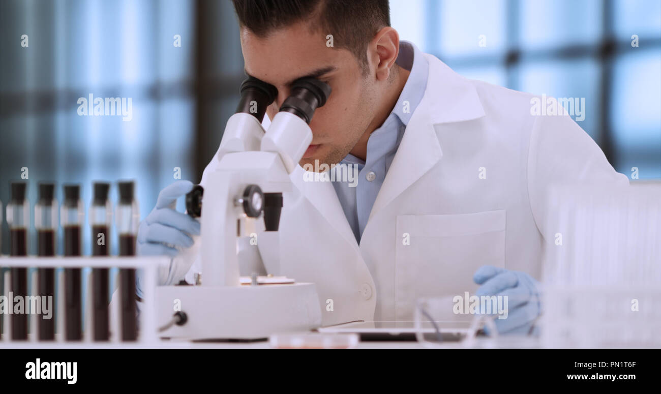 Forensic scientist and computer hi-res stock photography and images - Alamy