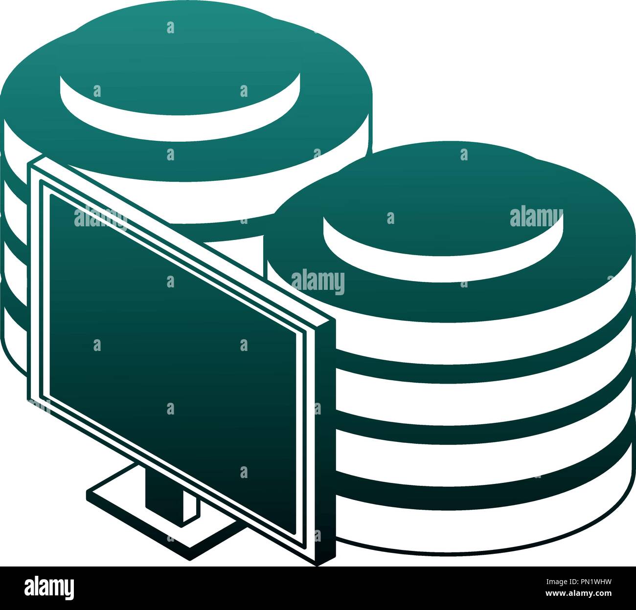 Computer disks Stock Vector Images - Alamy