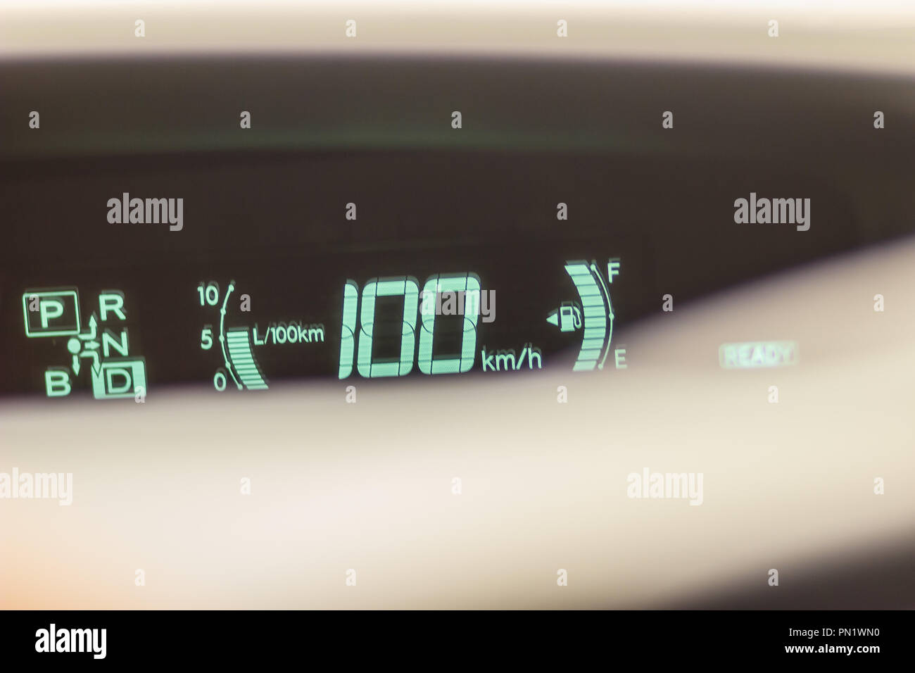 Dashboard digital display car mileage hi-res stock photography and ...