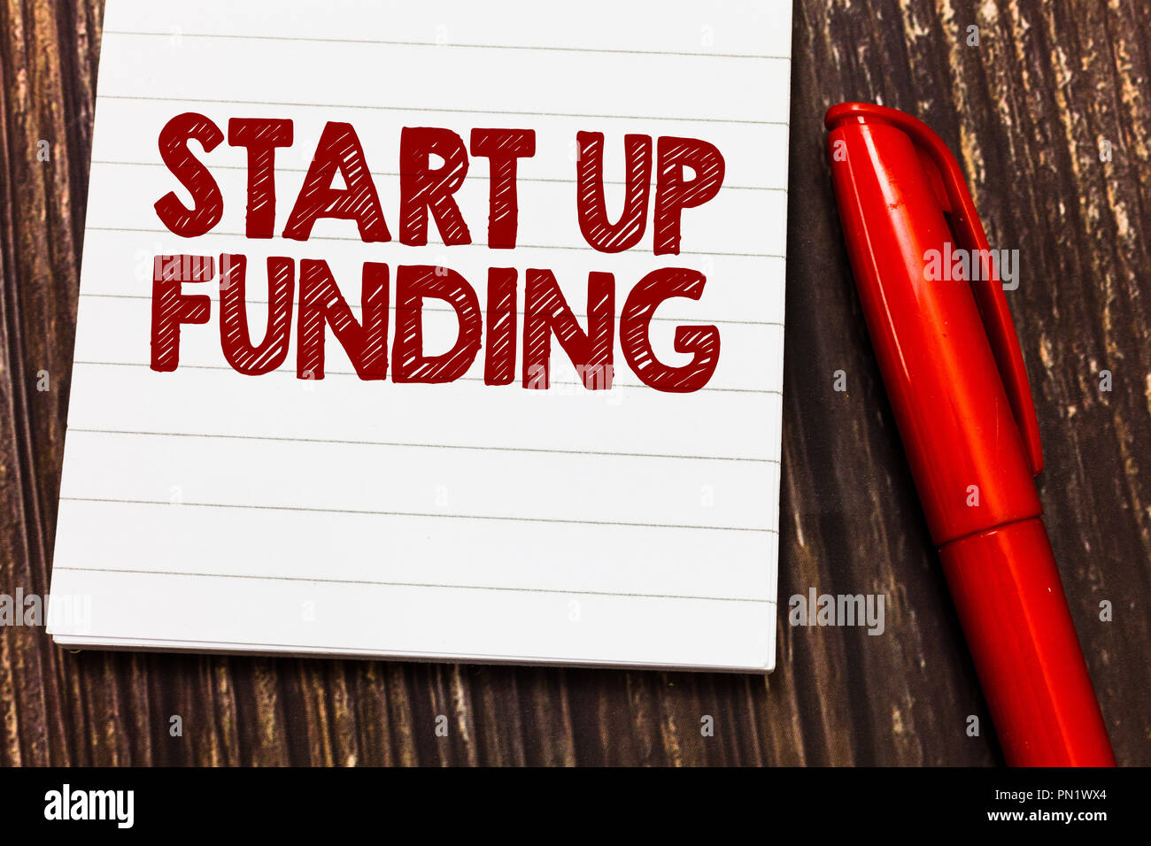 Conceptual hand writing showing Start Up Funding. Business photo ...