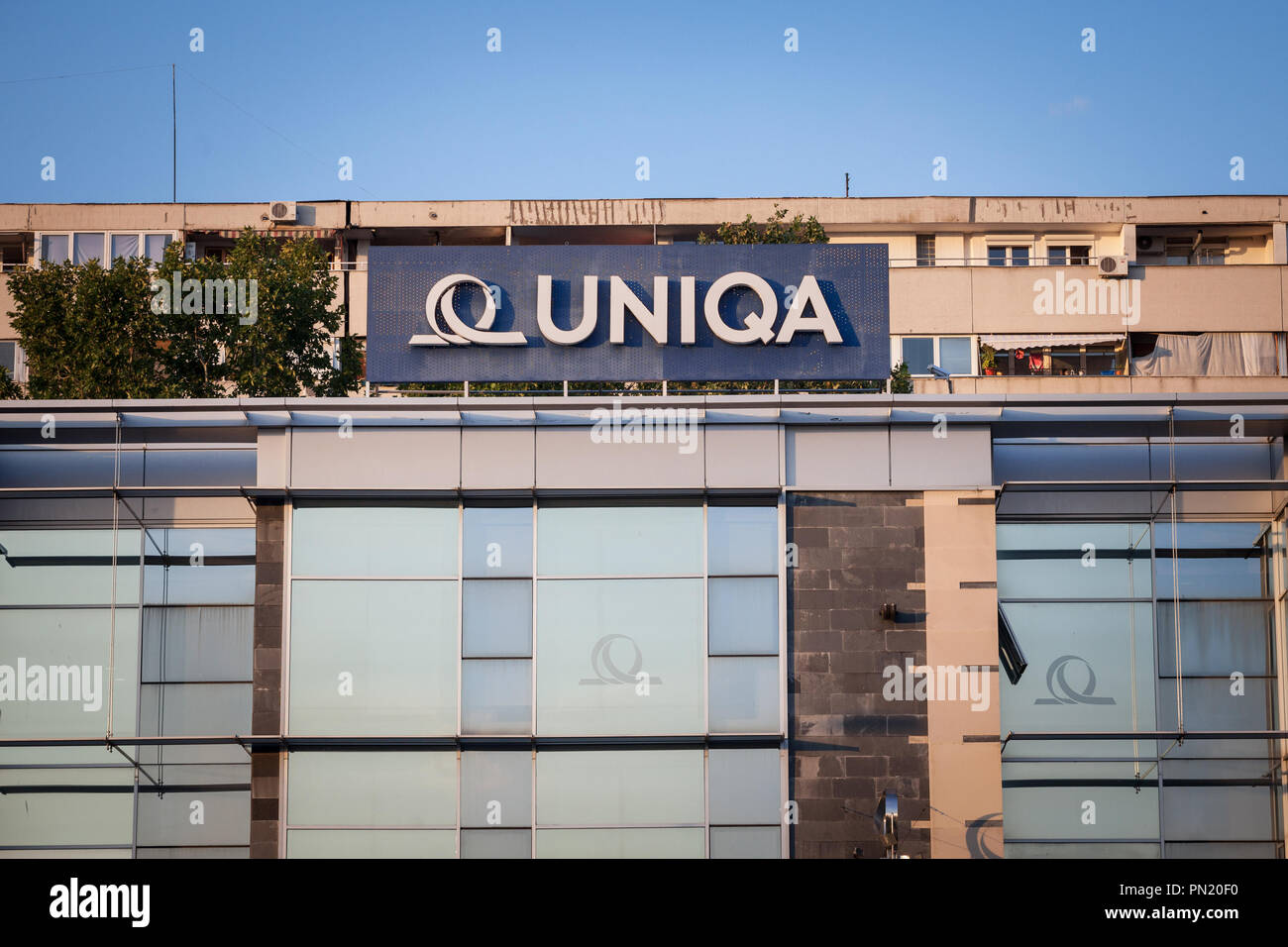 Uniqa sign hi-res stock photography and images - Alamy