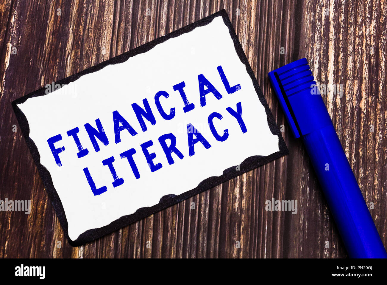Word writing text Financial Literacy. Business concept for Understand ...