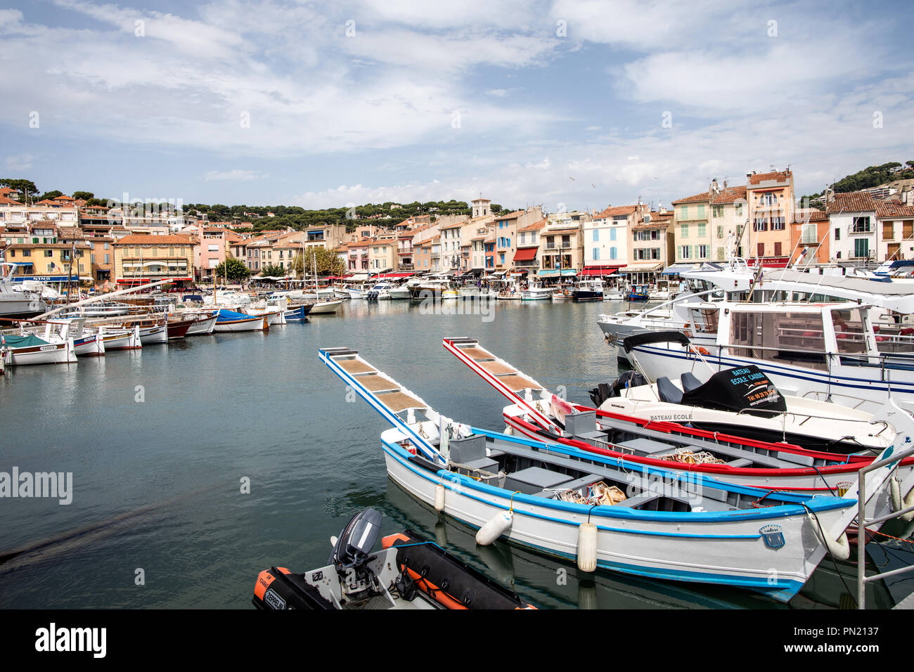 The harbor of cassis hi-res stock photography and images - Alamy