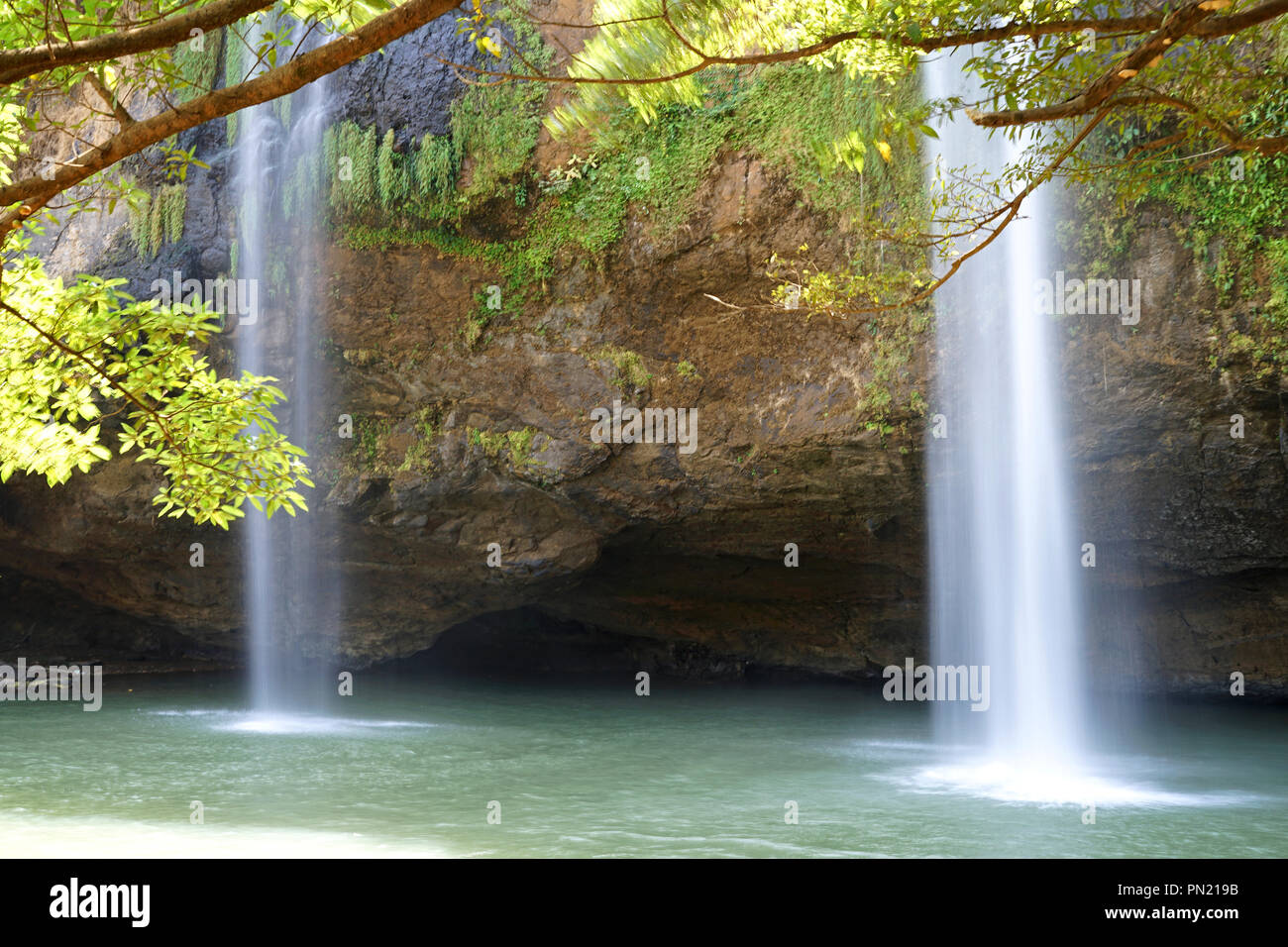 Curug Sodong Waterfall, Geopark Ciletuh, Sukabumi, West Java, Indonesia ...