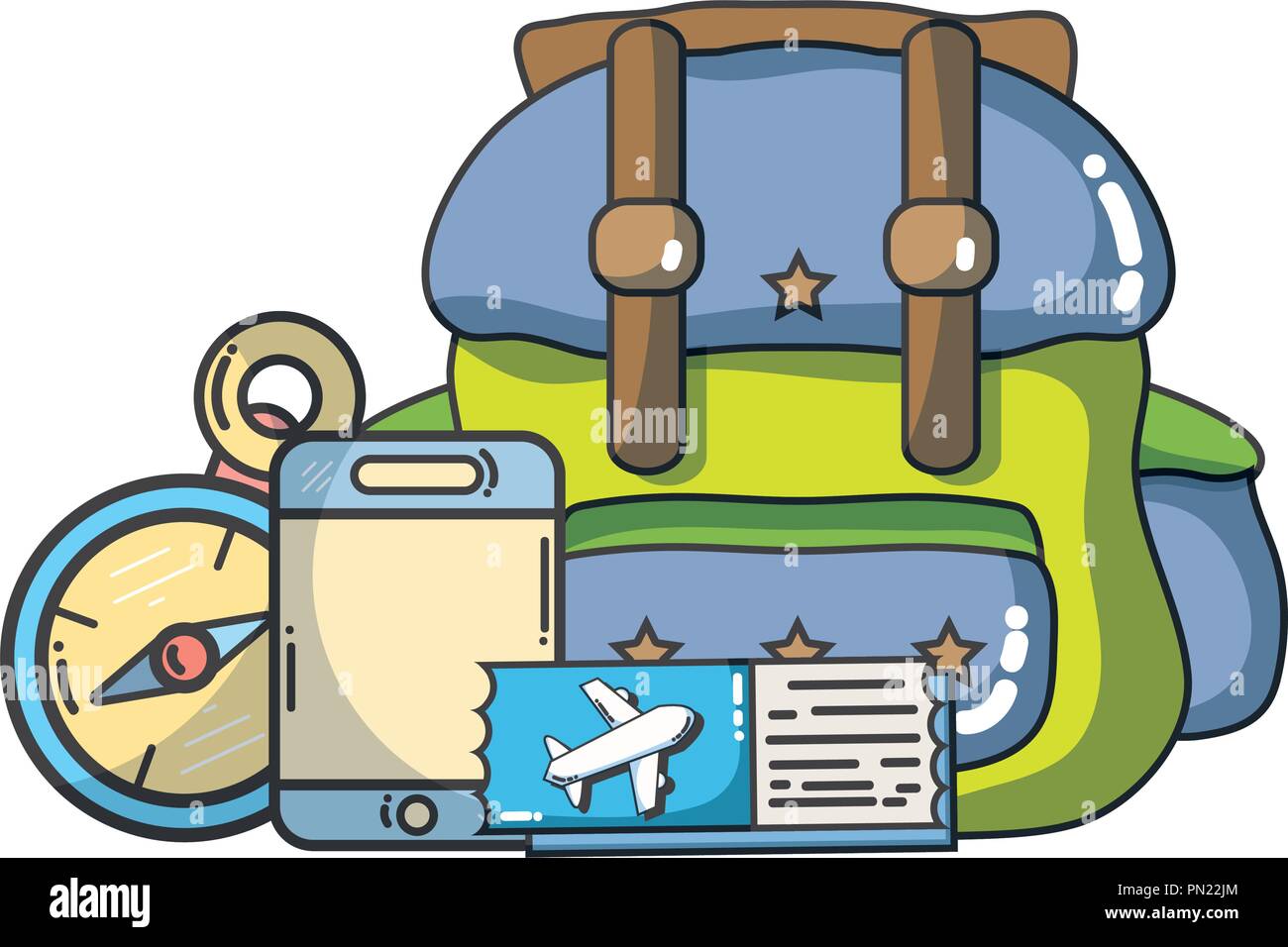 Travel and vacation cartoons Stock Vector Image & Art - Alamy