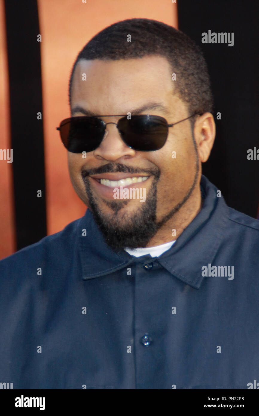Ice Cube at the Warner Brothers Pictures' and Legendary Pictures ...