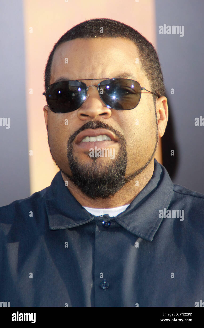 Ice Cube at the Warner Brothers Pictures' and Legendary Pictures ...