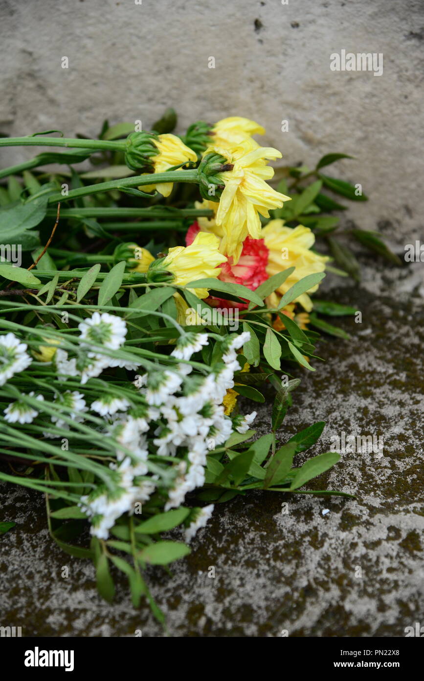 In loving memory flowers hi-res stock photography and images - Alamy