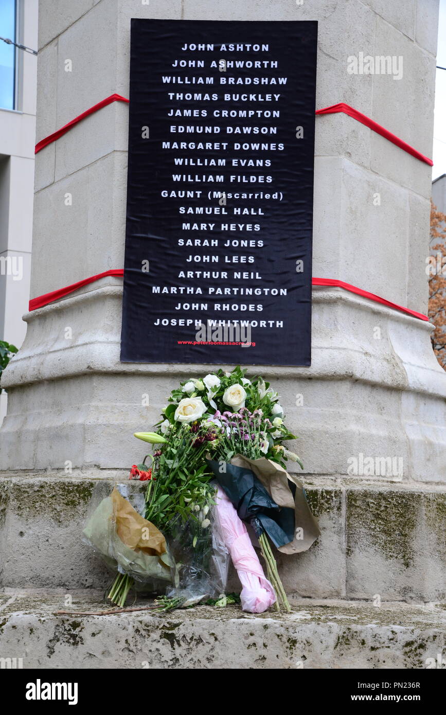 1819 peterloo massacre hi-res stock photography and images - Alamy