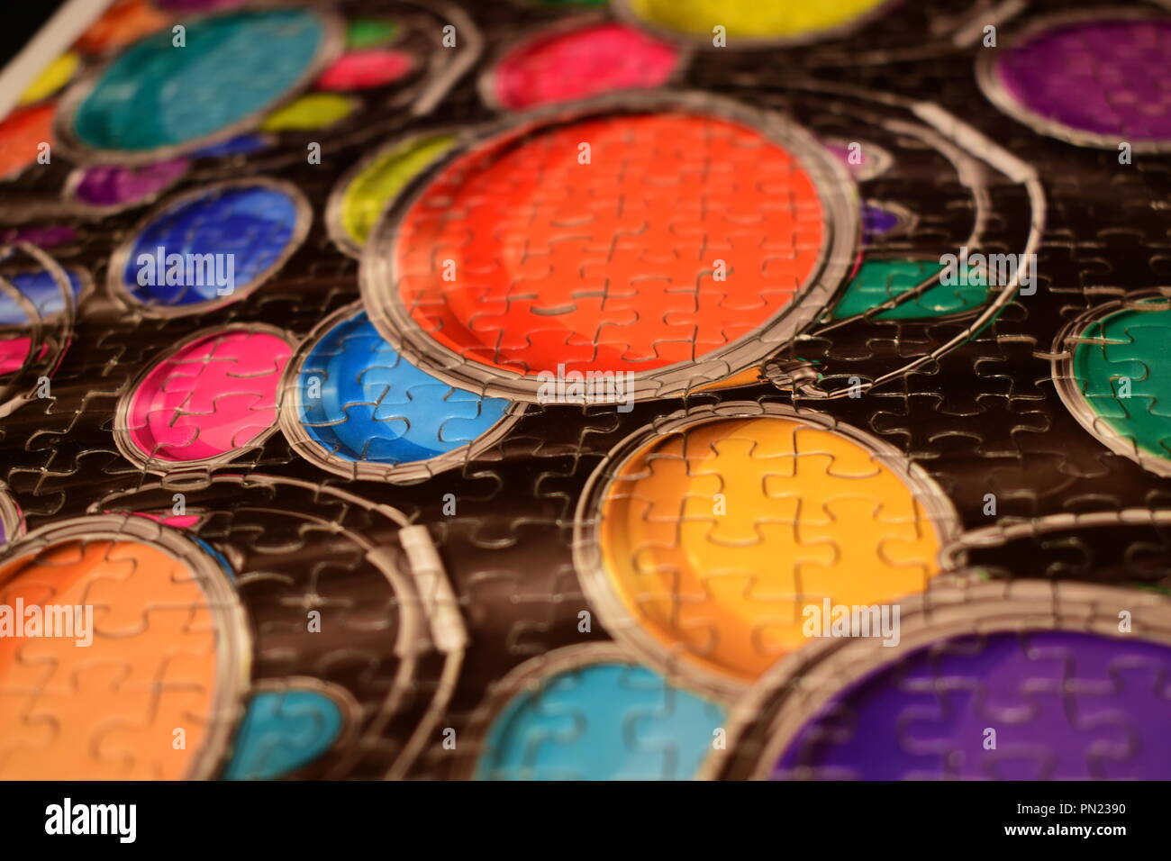 Completed puzzle hi-res stock photography and images - Alamy