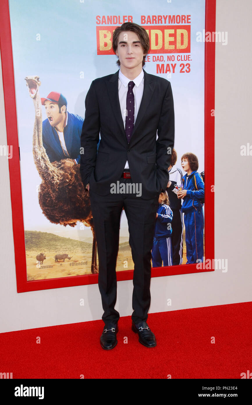 Zak Henri at the Warner Bros. Pictures premiere of "Blended". Arrivals ...