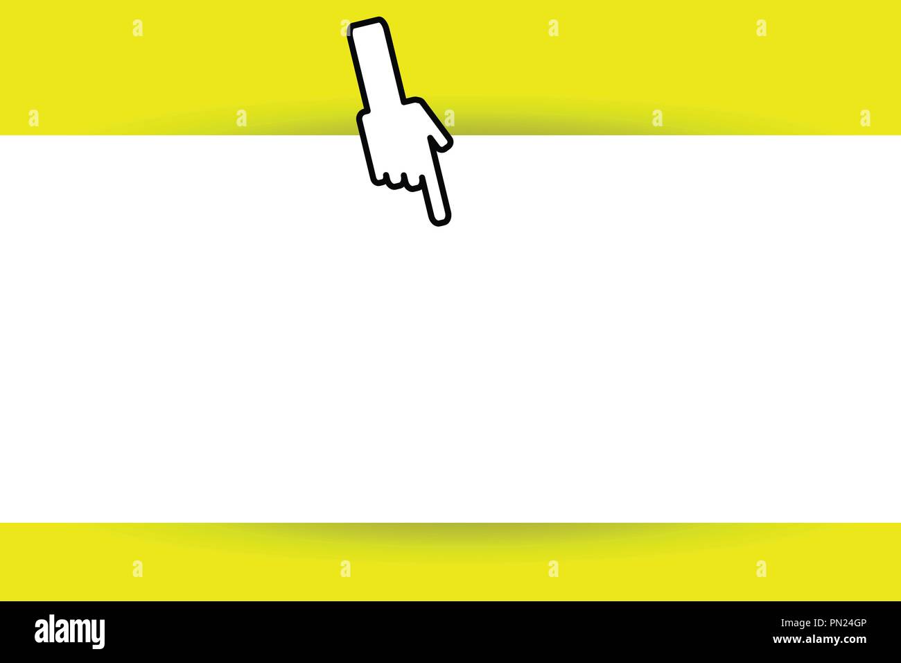 Flat design business Vector Illustration Empty copy space for Ad ...