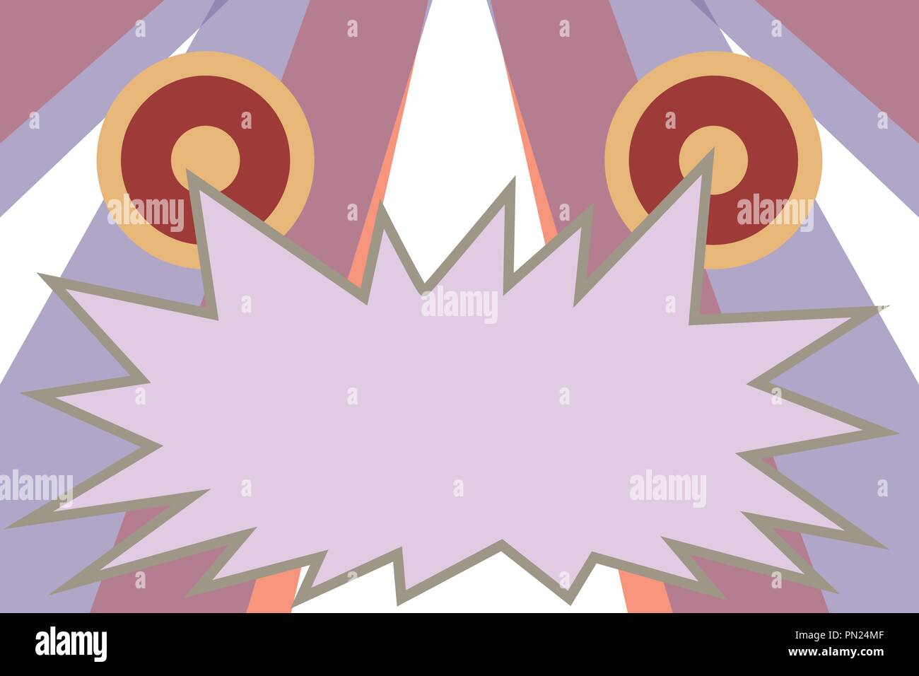 Flat design business Vector Illustration Empty copy space for Ad ...